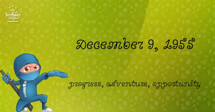 December 9, 1955 | Date Mania Wiki | Fandom