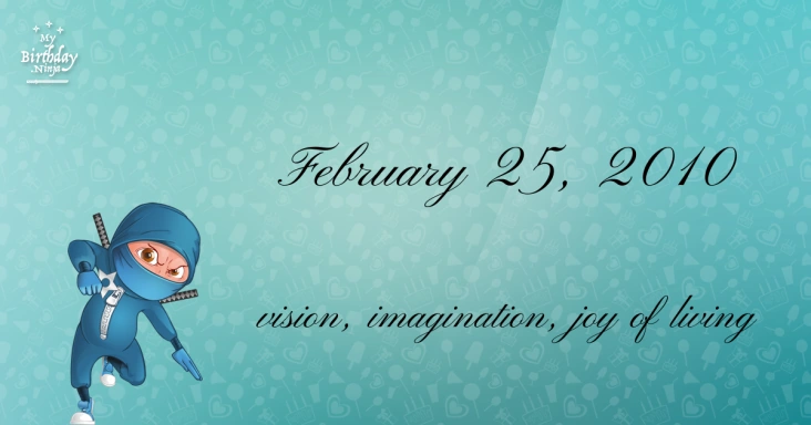 February 25, 2010 | Date Mania Wiki | Fandom
