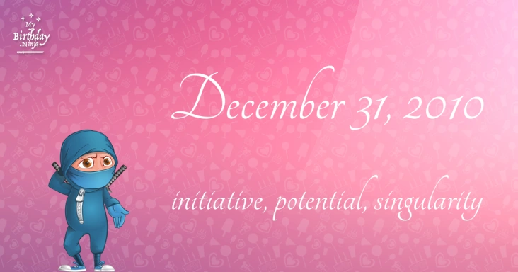 December 31, 2010 | Date Mania Wiki | Fandom