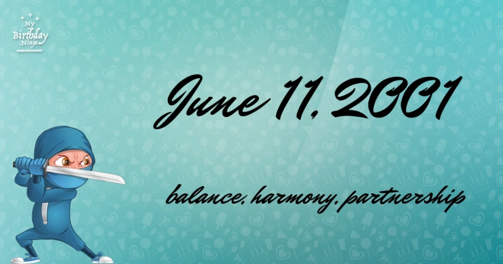 June 11, 2001 | Date Mania Wiki | Fandom