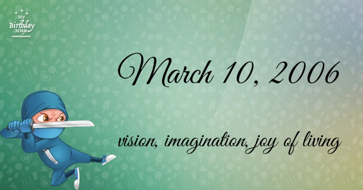 March 10, 2006 | Date Mania Wiki | Fandom
