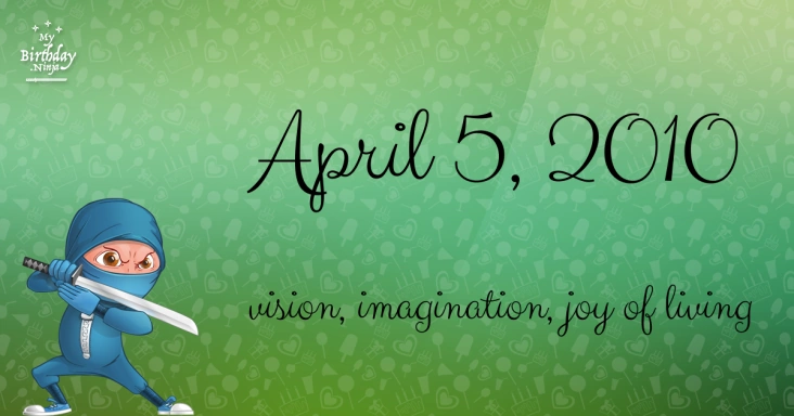 April 5, 2010 | Date Mania Wiki | Fandom
