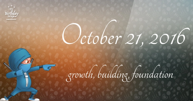 October 21, 2016 | Date Mania Wiki | Fandom
