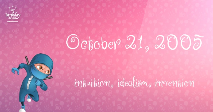 October 21, 2005 | Date Mania Wiki | Fandom