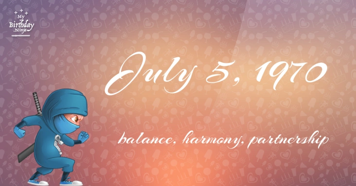 July 5, 1970 | Date Mania Wiki | Fandom