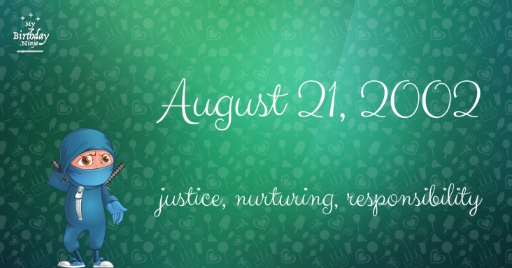 August 21, 2002 | Date Mania Wiki | Fandom