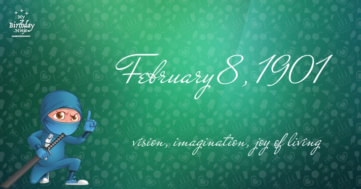 February 8, 1901 | Date Mania Wiki | Fandom