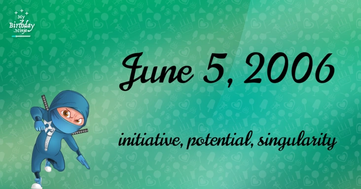 June 5, 2006 | Date Mania Wiki | Fandom