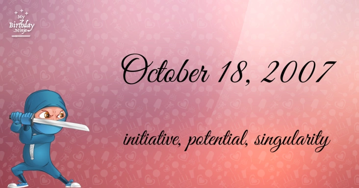 October 18, 2007 | Date Mania Wiki | Fandom