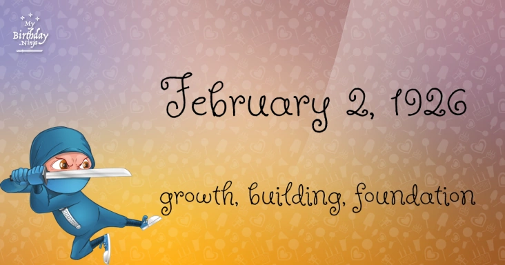 February 2, 1926 | Date Mania Wiki | Fandom
