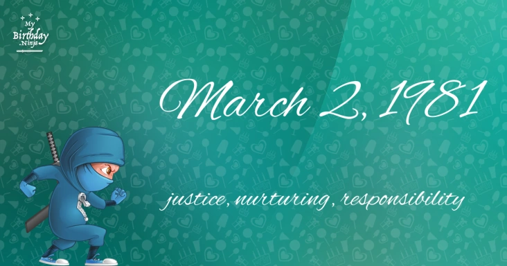 March 2, 1981 | Date Mania Wiki | Fandom