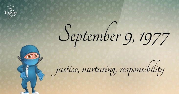 September 9, 1977 | Date Mania Wiki | Fandom