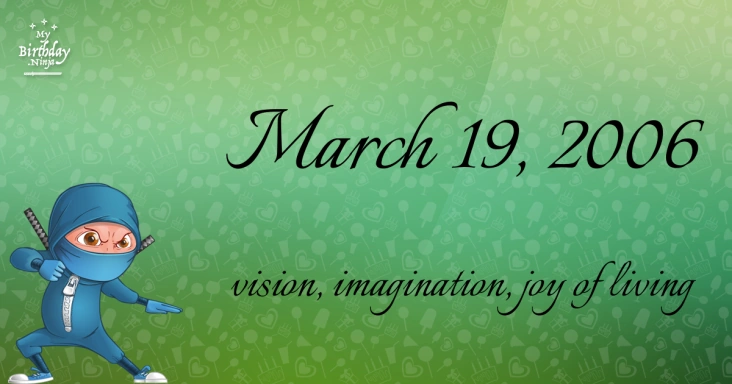 March 19, 2006 | Date Mania Wiki | Fandom