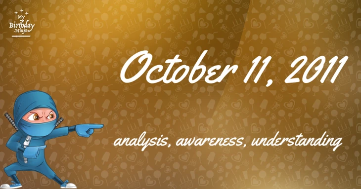 October 11, 2011 | Date Mania Wiki | Fandom