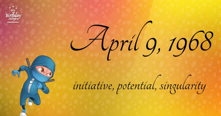 April 9, 1968 | Date Mania Wiki | Fandom