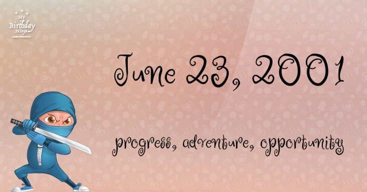 June 23, 2001 | Date Mania Wiki | Fandom
