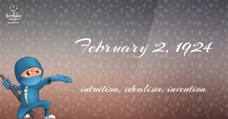 February 2, 1924 | Date Mania Wiki | Fandom