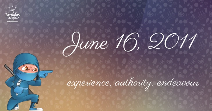 June 16, 2011 | Date Mania Wiki | Fandom