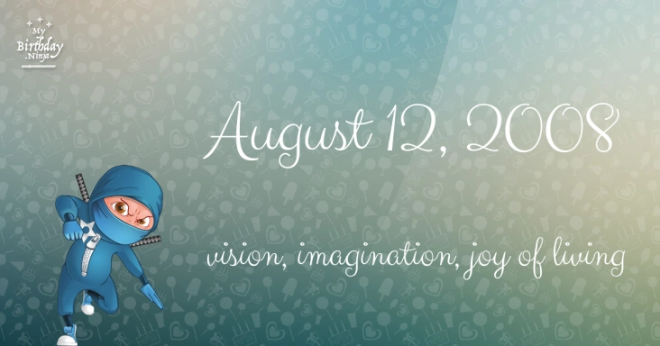 August 12, 2008 | Date Mania Wiki | Fandom