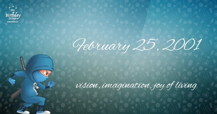 February 25, 2001 | Date Mania Wiki | Fandom
