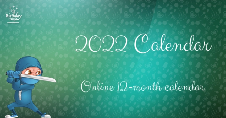 2022 Calendar | Date Posters Wiki | Fandom