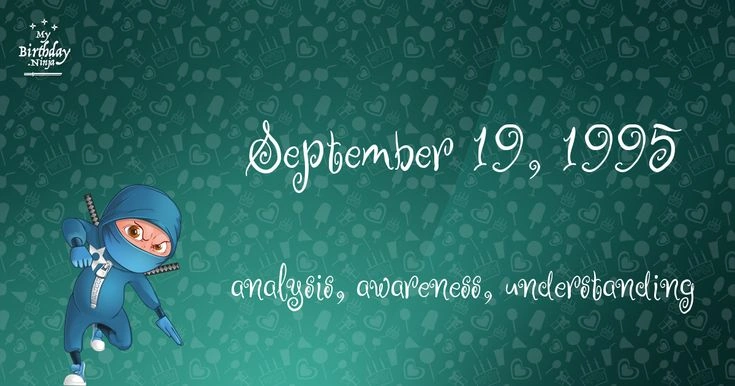 September 19, 1995 | Datepedia Wiki | Fandom