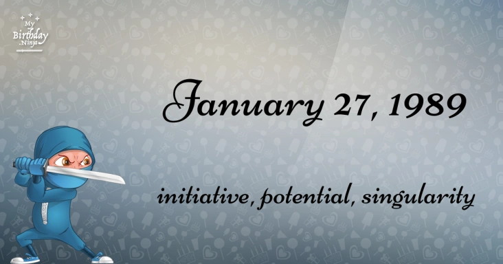 January 27, 1989 | Datepedia Wiki | Fandom