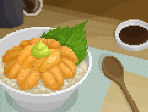 Rice with Purple Sea Urchin Sushi | Dave the Diver Wiki | Fandom