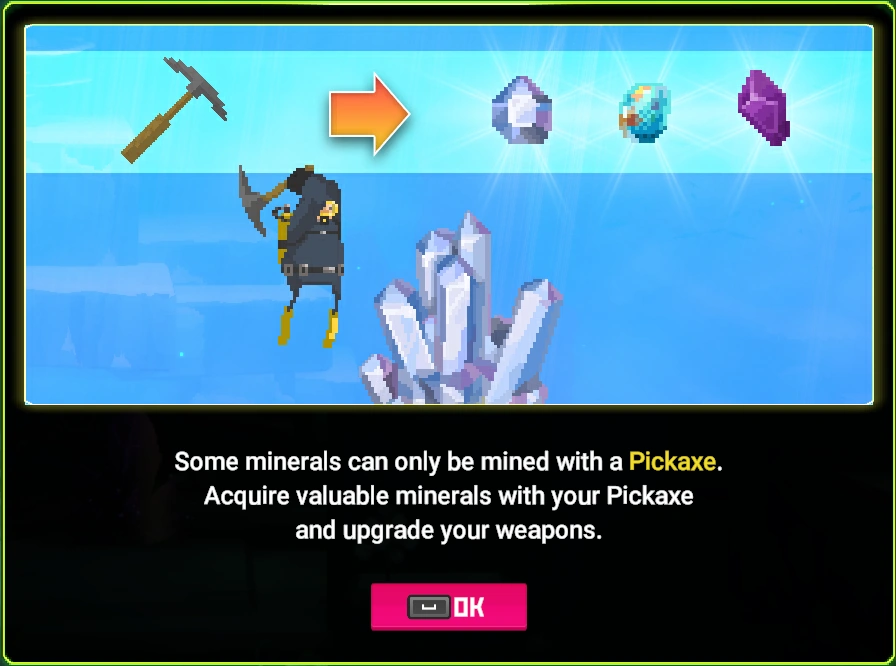 Pickaxe | Dave the Diver Wiki | Fandom