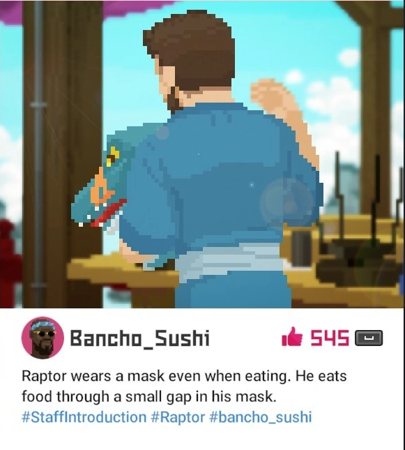 Raptor | Dave the Diver Wiki | Fandom