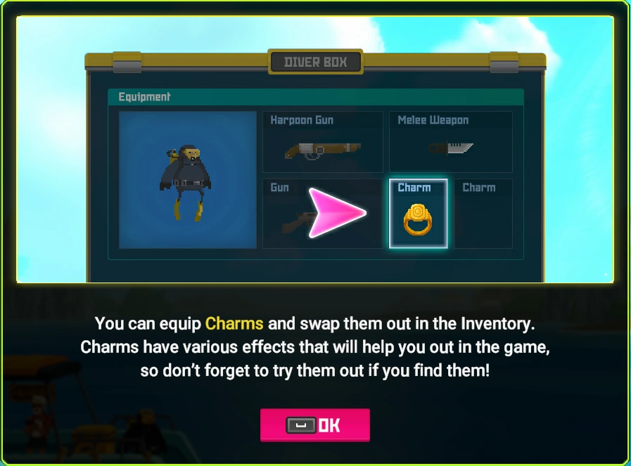 Charms | Dave the Diver Wiki | Fandom