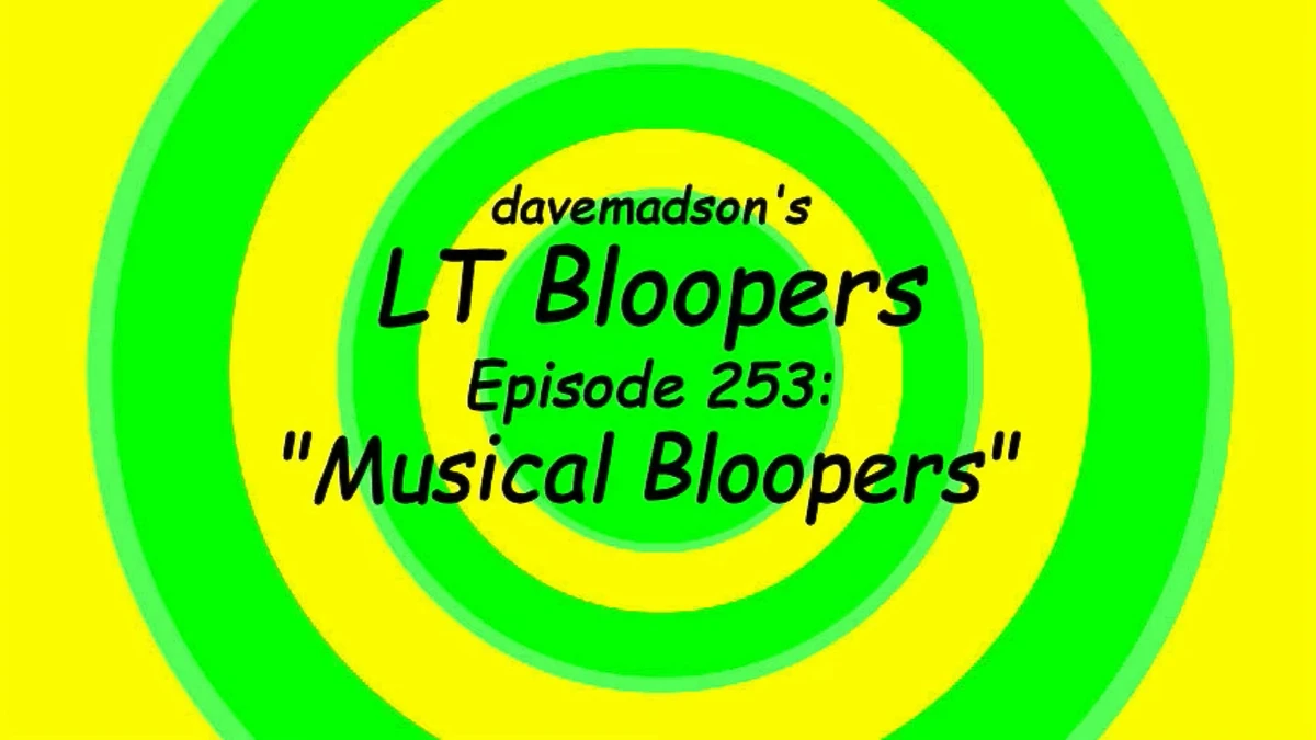 Musical Bloopers | Davemadson enterprises inc. Wiki | Fandom