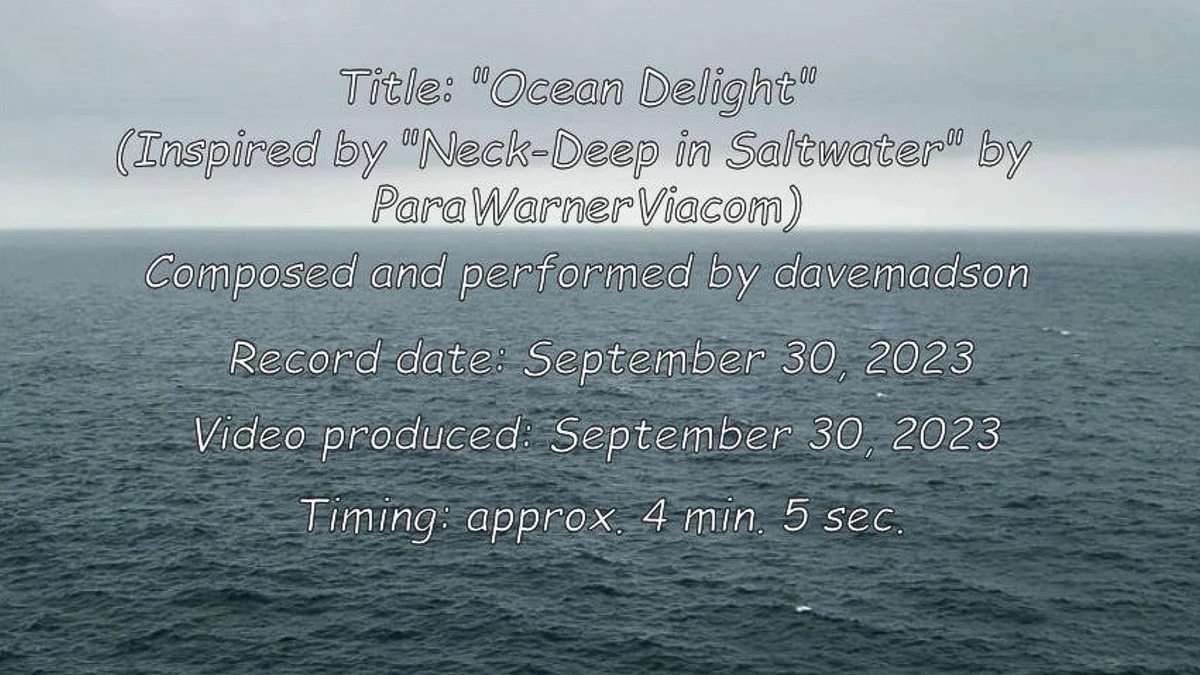 Ocean Delight | Davemadson enterprises inc. Wiki | Fandom