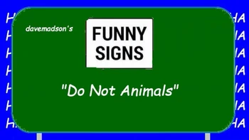 Do Not Animals | Davemadson enterprises inc. Wiki | Fandom