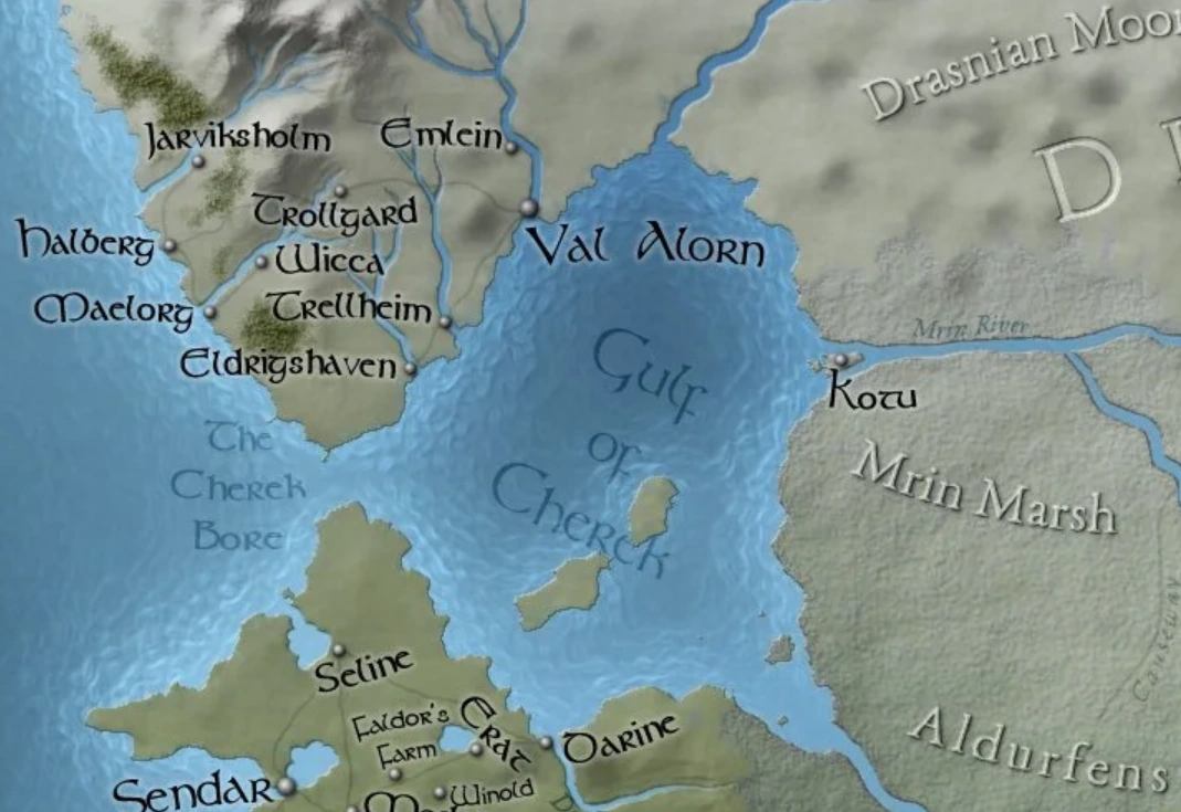 Gulf of Cherek | David Eddings Wiki | Fandom