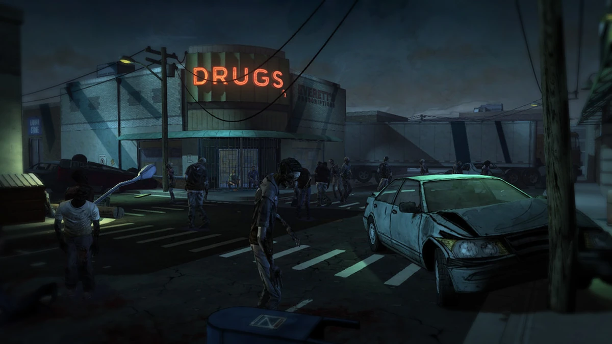 Everett Pharmacy Drugstore (DoTWD) | Dawn of The Walking Dead Wiki | Fandom