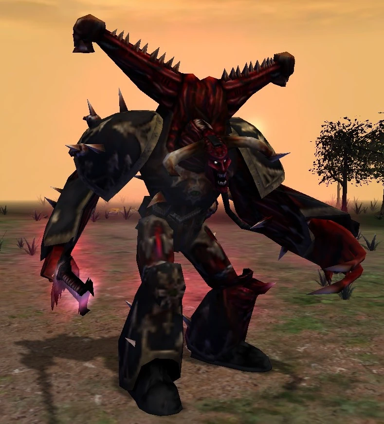 Chaos Marines: Daemon Prince | Dawn of War Unification Mod Wiki | Fandom