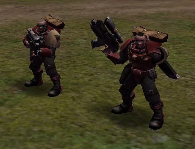 Space Marines: Scout Marine Squad | Dawn of War Unification Mod Wiki ...