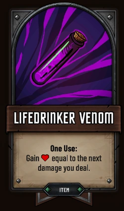 Lifedrinker Venom | Dawncaster Wiki | Fandom