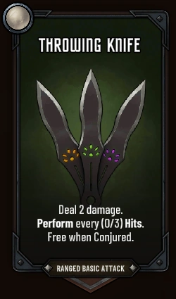 Throwing Knife | Dawncaster Wiki | Fandom