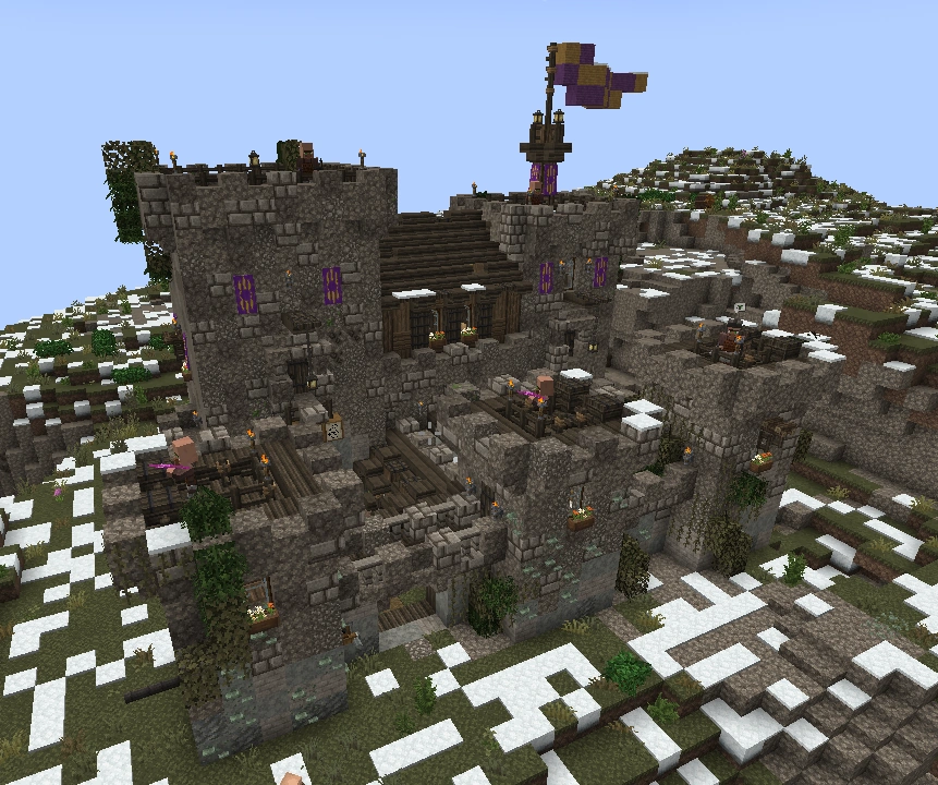 Villager Castle | DawnCraft Wiki | Fandom