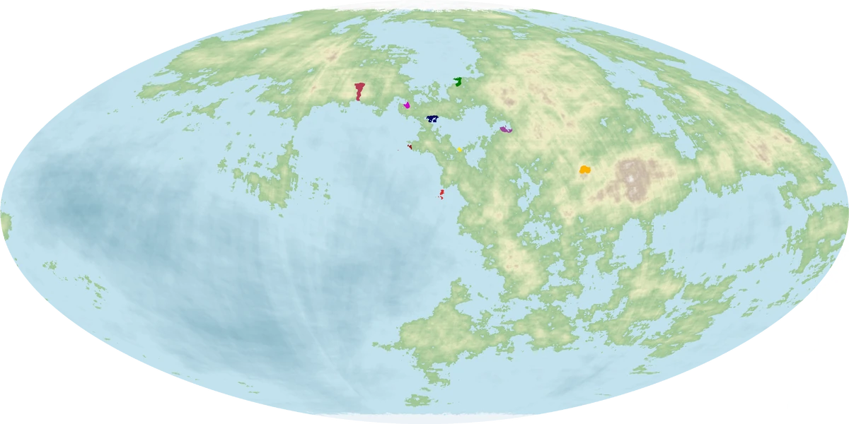 Map of the World | Dawn of Tomorrow Wiki | Fandom