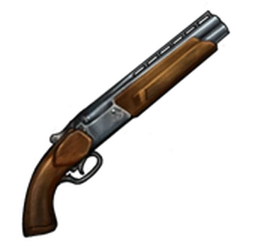 Sawed Off Shotgun Over Under