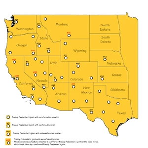 Freddy Fazbender's Location Map | Dayshift at Freddy's Wikia | Fandom