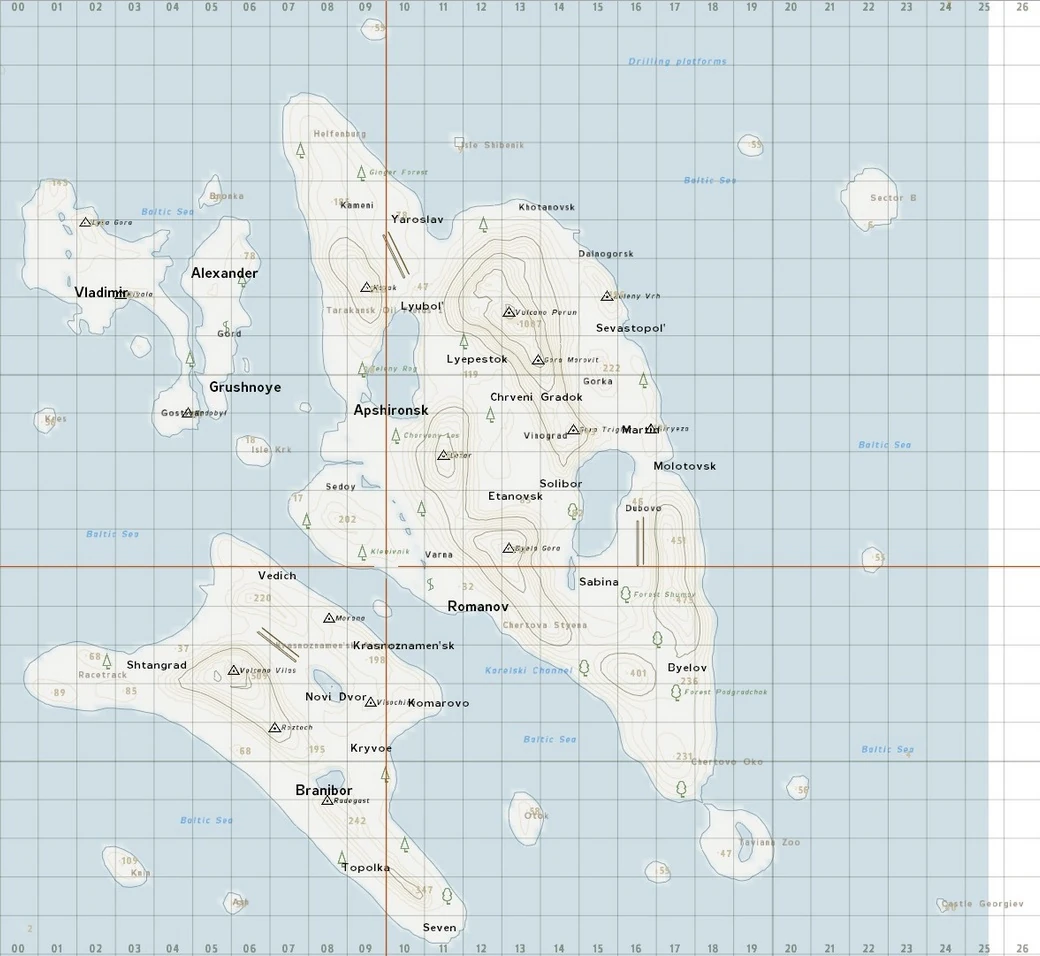 Dayz Origins Map Taviana