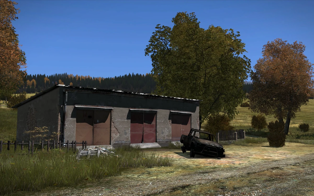Red Garage Rows - DayZ Wiki