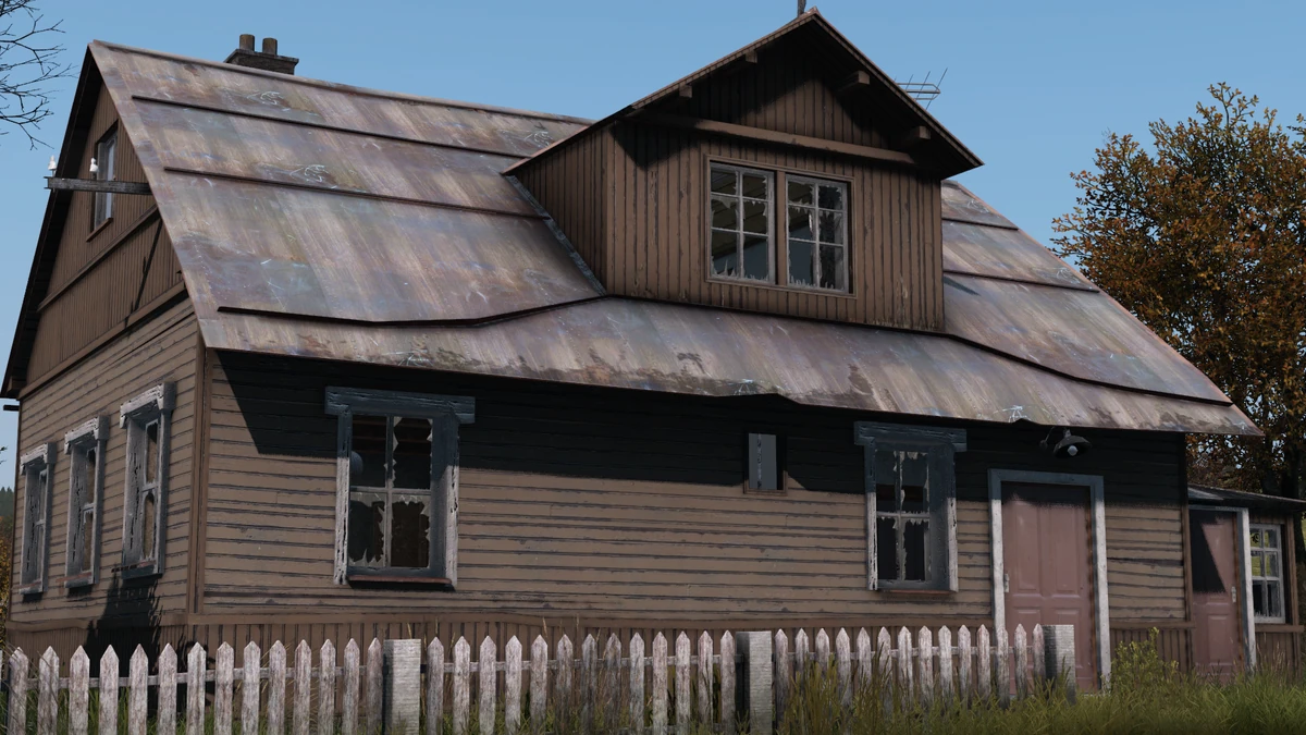 Brown Two-Tone House - DayZ Wiki