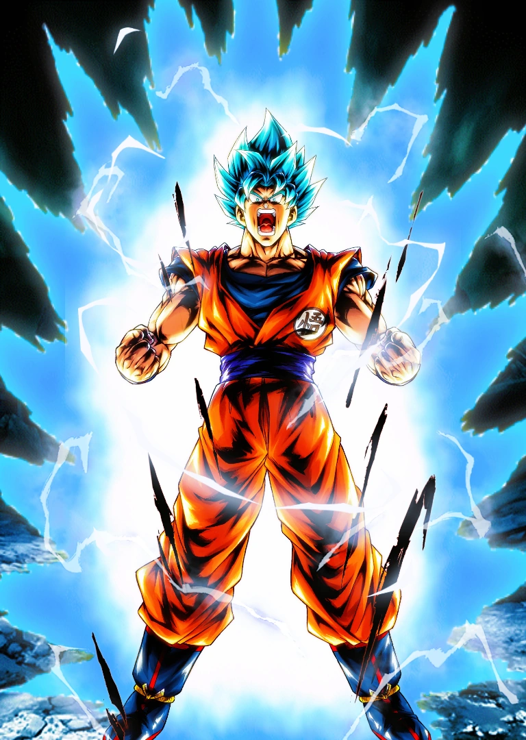 Enraged Saiyan God Super Saiyan God SS Goku | Dokfan Battle Wiki | Fandom