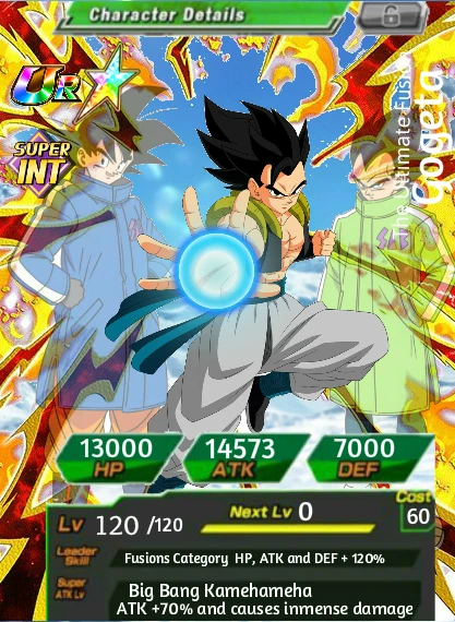 The Ultimate Fusion Gogeta | Dokfan Battle Wiki | Fandom