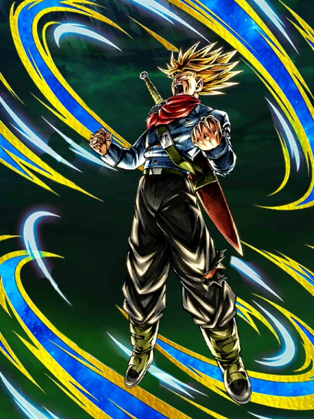 Defying the Destruction of the Future Super Saiyan Trunks (Rage ...